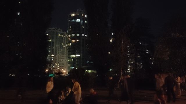 Вечерний Краснодар. Набережная