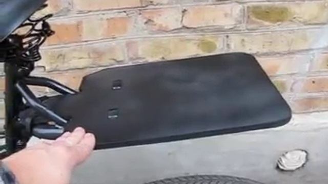 Большой, консольный грузовой багажник на велосипед своими руками