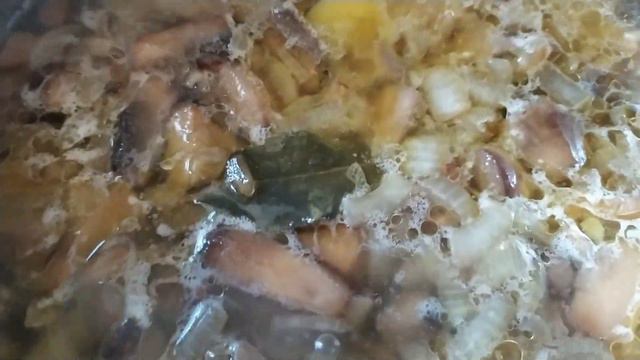 Суп пюре из шампиньонов.