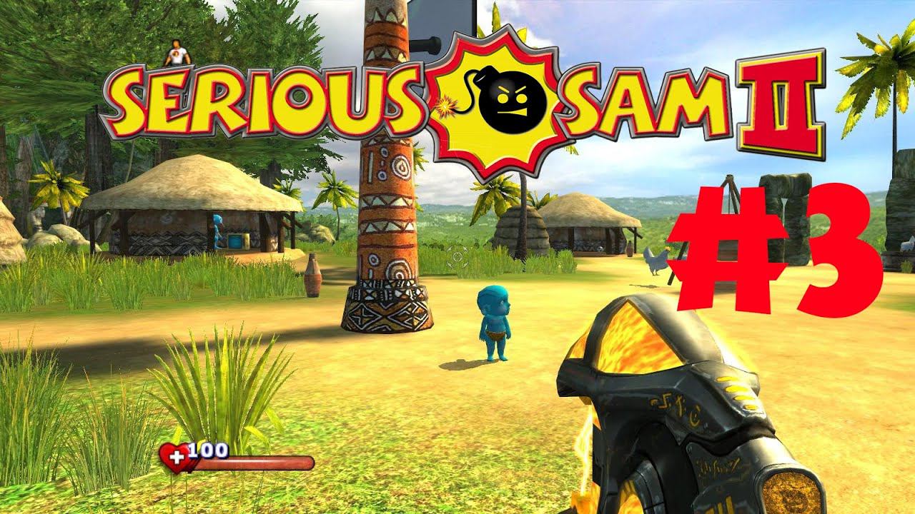 Первые неприятности! Прохождение Крутой Сэм 2 на максимальном уровне сложности #3