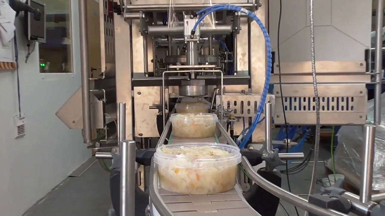 Капуста квашеная - расфасовка.