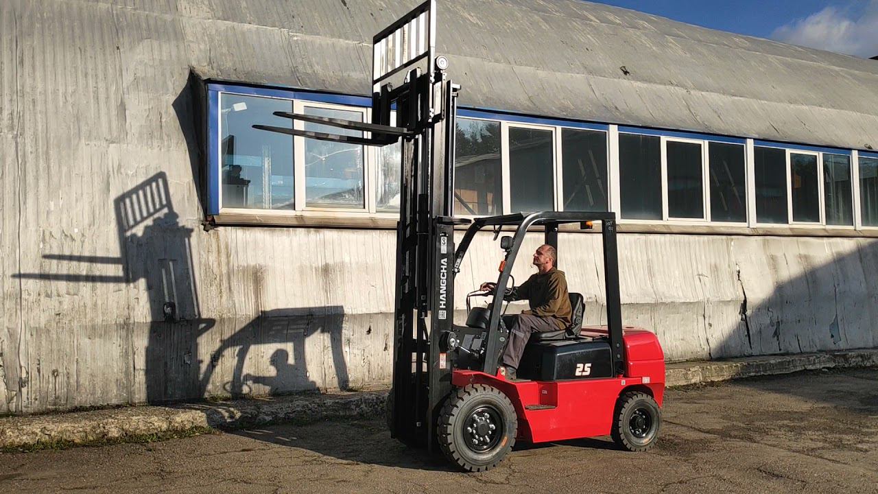 Дизельный погрузчик HANGCHA CPCD25 AG2 вагонная мачта 3м SS