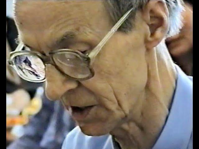 "Тополиная вьюга" (запись 1997 г.). Исполняет автор - Лолий Шолпо (1928–2005).