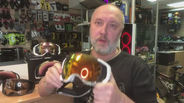 Горнолыжная маска Oakley AirWave 1.5 Hyperdrive Pink