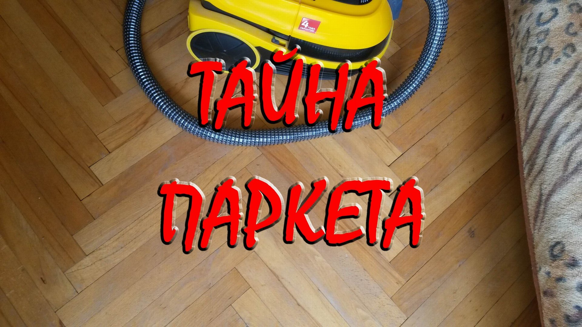 Что живет под паркетом.