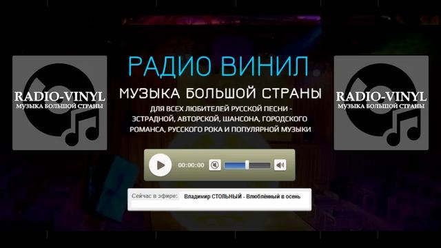 ВЛАДИМИР СТОЛЬНЫЙ - "ВЛЮБЛЕННЫЙ В ОСЕНЬ" (РАДИО ВИНИЛ)