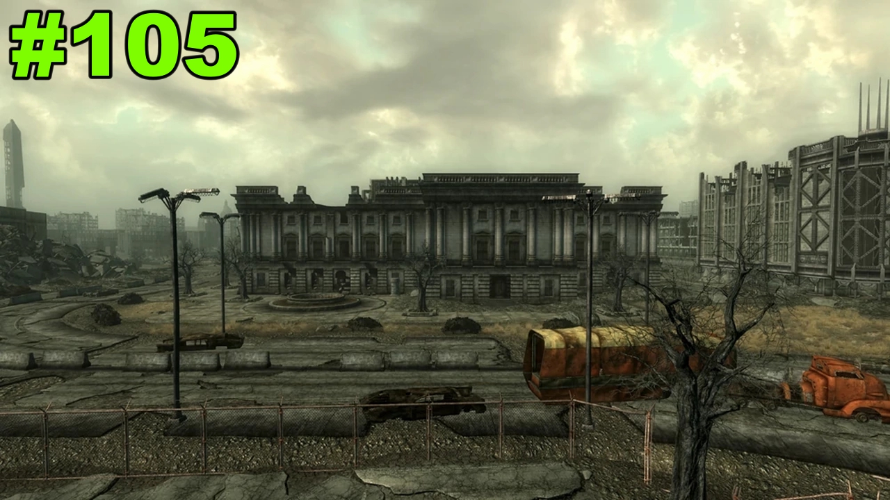 ▶Fallout 3. Арлингтонская библиотека. #105