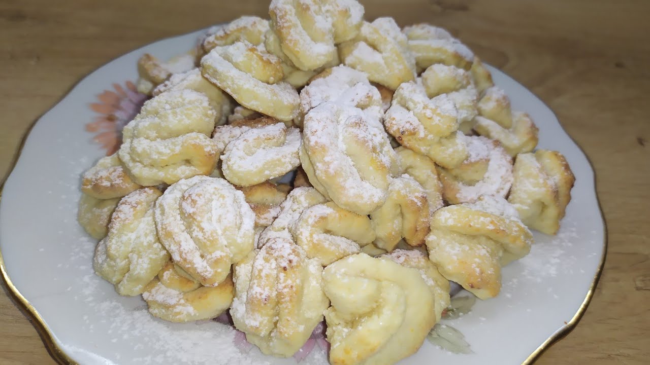 Творожное печенье, которое тает во рту..mp4