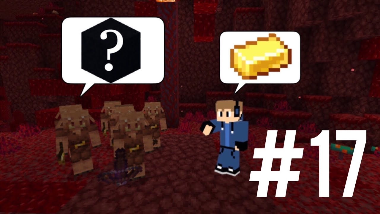 Торгуется с ПИГЛИНАМИ в МАЙНКРАФТ!!!