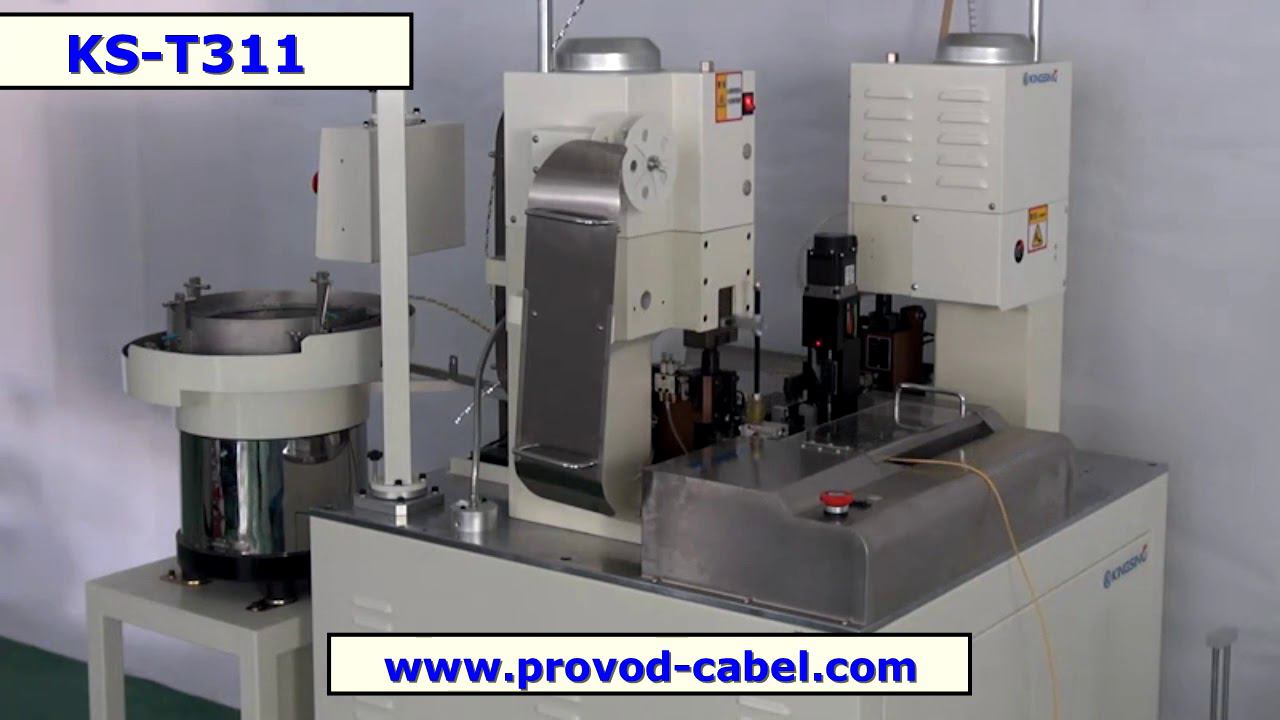 KS-R2 Автоматическая машина для резки, зачистки и опрессовки наконечников