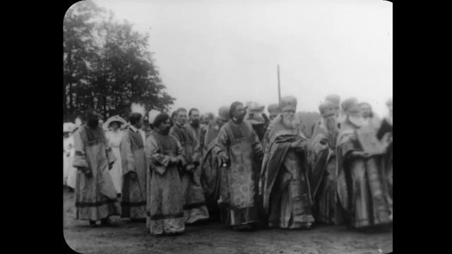 Кинохроника. Россия, Царское Село - Освящение Феодоровского собора 1912 г. Russia, Tsarskoye Selo