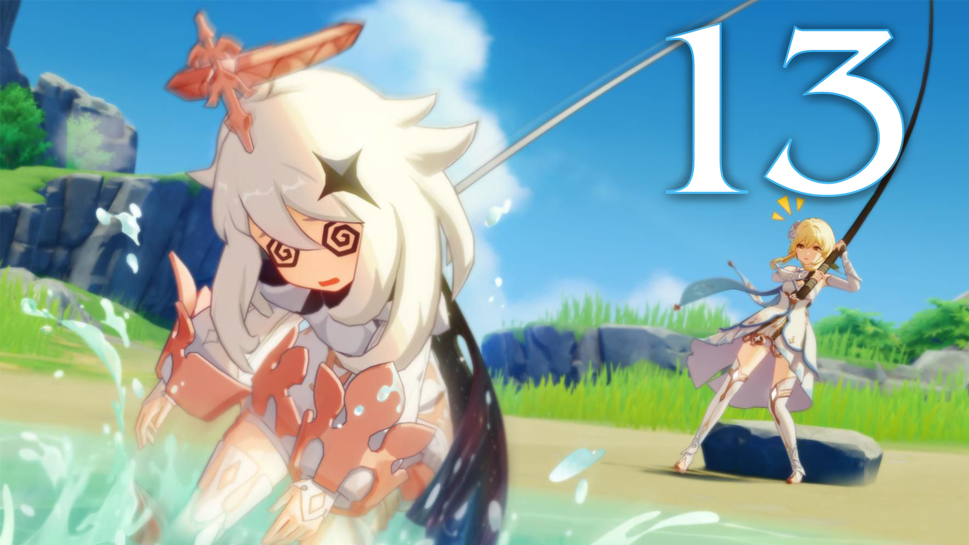 Genshin Impact - Мондштадт - Задания мира [#13-1] v1.6 (Без Наташи) | PC