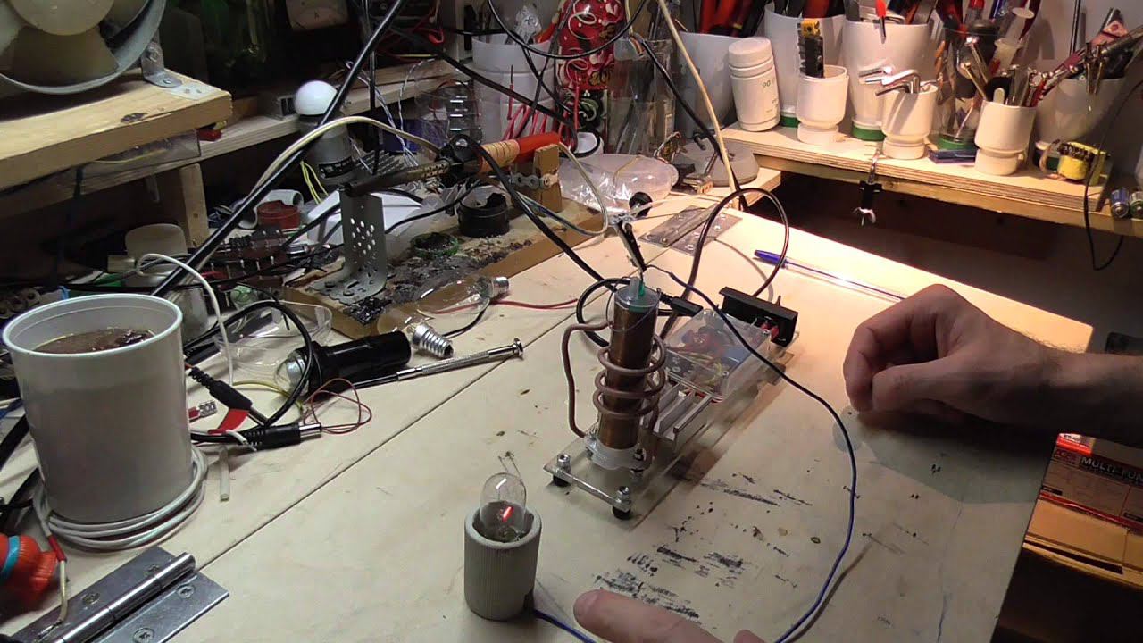 Качер и лампа накаливания - разбираемся, почему она светит 2