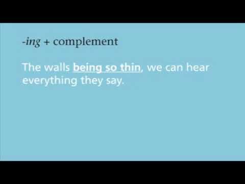 Patterns with  ing forms – Mode preview – Module 9 Word orde