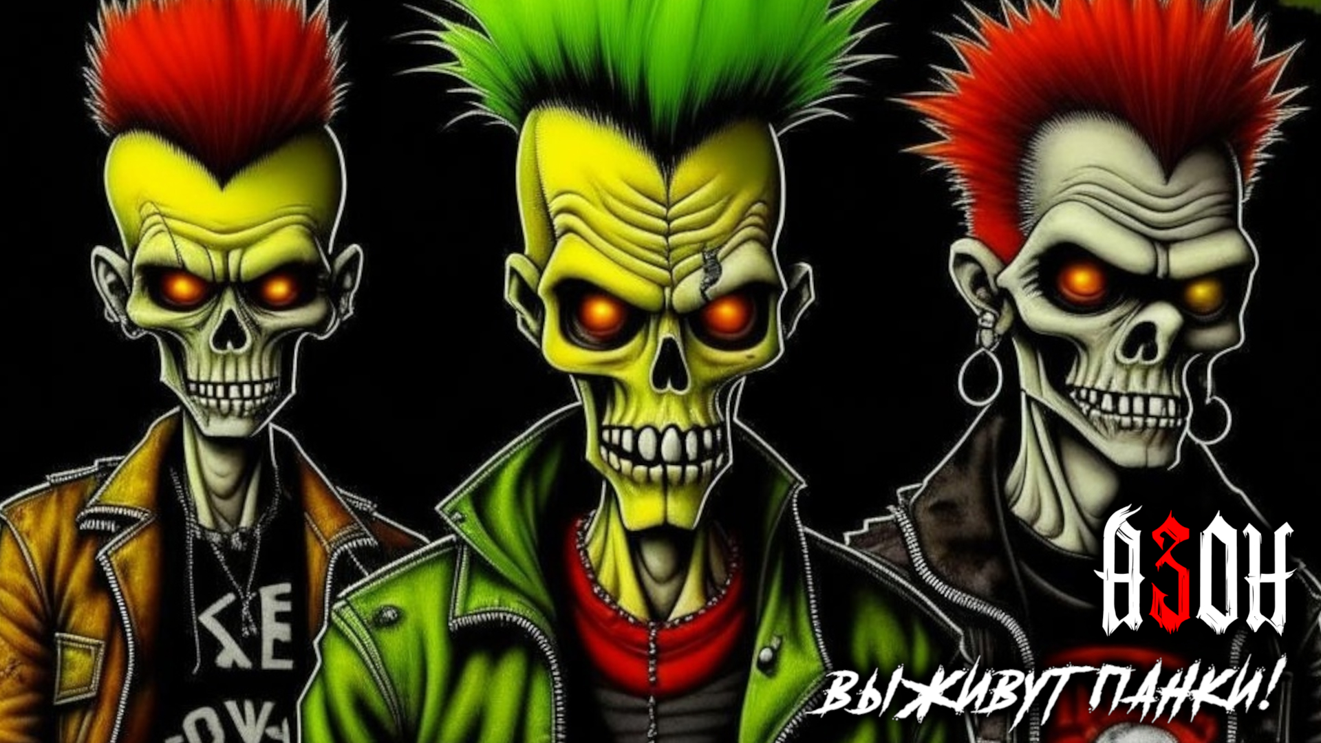 Азон — Выживут панки! (Official Live Video, 2023)