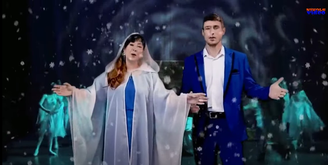 Сергей Шевцов и Майя Панасюк "Ангелы" Русский текст Ирины Скибиной