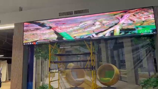 SVET LED Изготовление светодиодного экрана под ключ. Видеоэкран 6720х1280 мм. Р2.5.