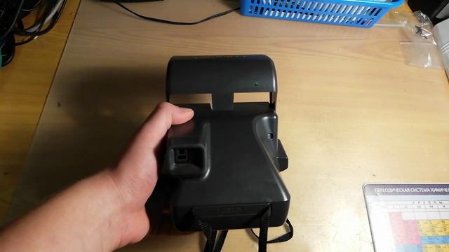 Артефакт из 90-тых. Фотоаппарат  моментальной печати polaroid 636