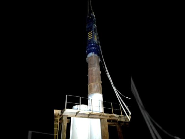 Гидромолот YC-21 в работе