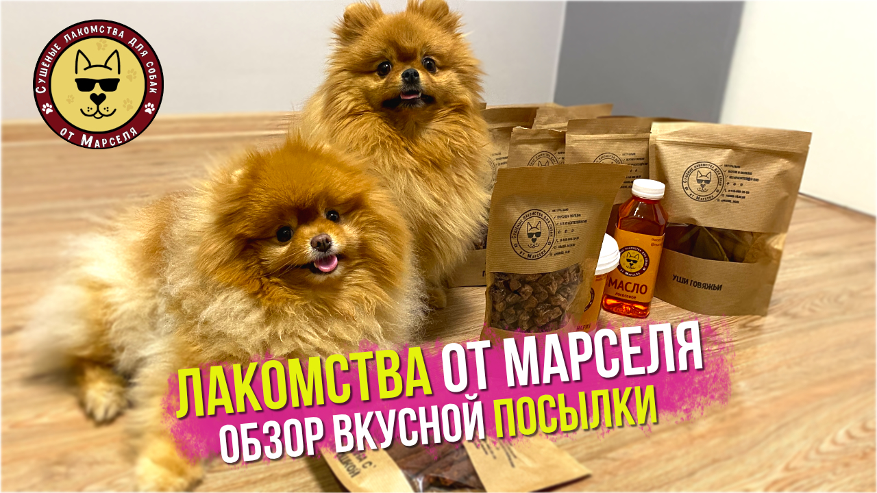 Сушёные лакомства для собак от Марселя. Москва, Санкт-Петербург, Россия