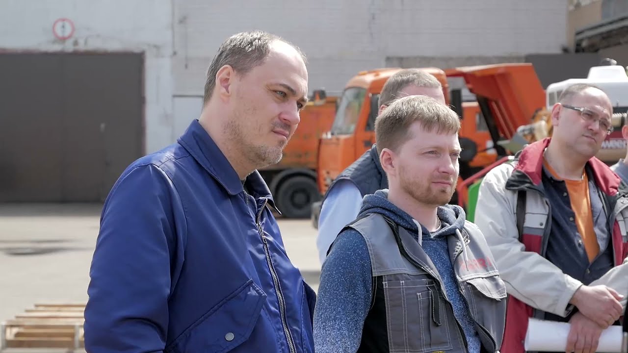 Дорожная фреза CM Crusher на минипогрузчике BAWOO _ демонстрация для ГБУ Автодороги г.Москва