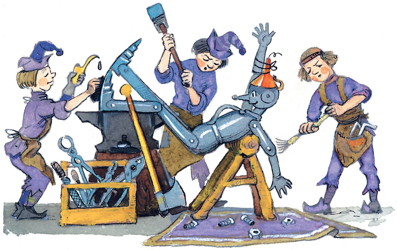 15 А.Волков. Волшебник изумрудного города. Как вернулись к жизни Страшила и Железный дровосек