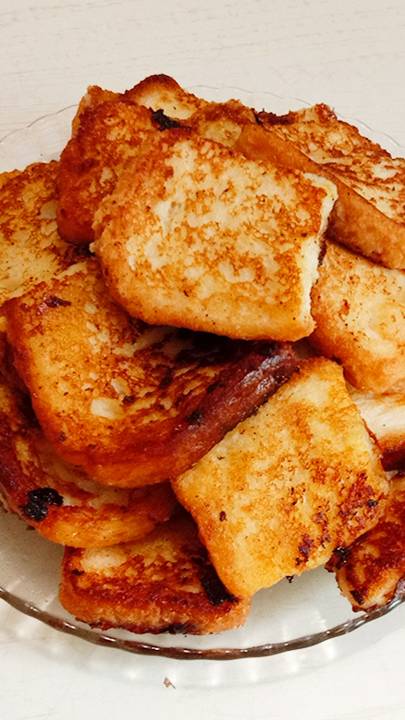 Десерт из молока и хлеба. Бабушкин рецепт. #десертрецепты #shorts