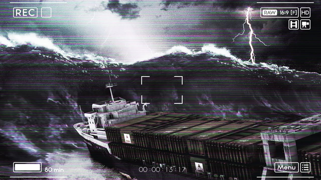 ЗА СЕКУНДУ ДО... Эти кадры чудом удалось снять на камеру! Корабли против шторма