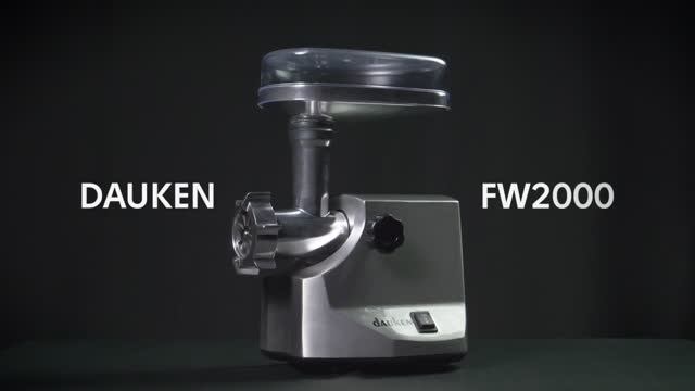 Видеоинструкция: Мясорубка электрическая DAUKEN FW2000