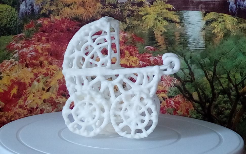 Коляска из айсинга