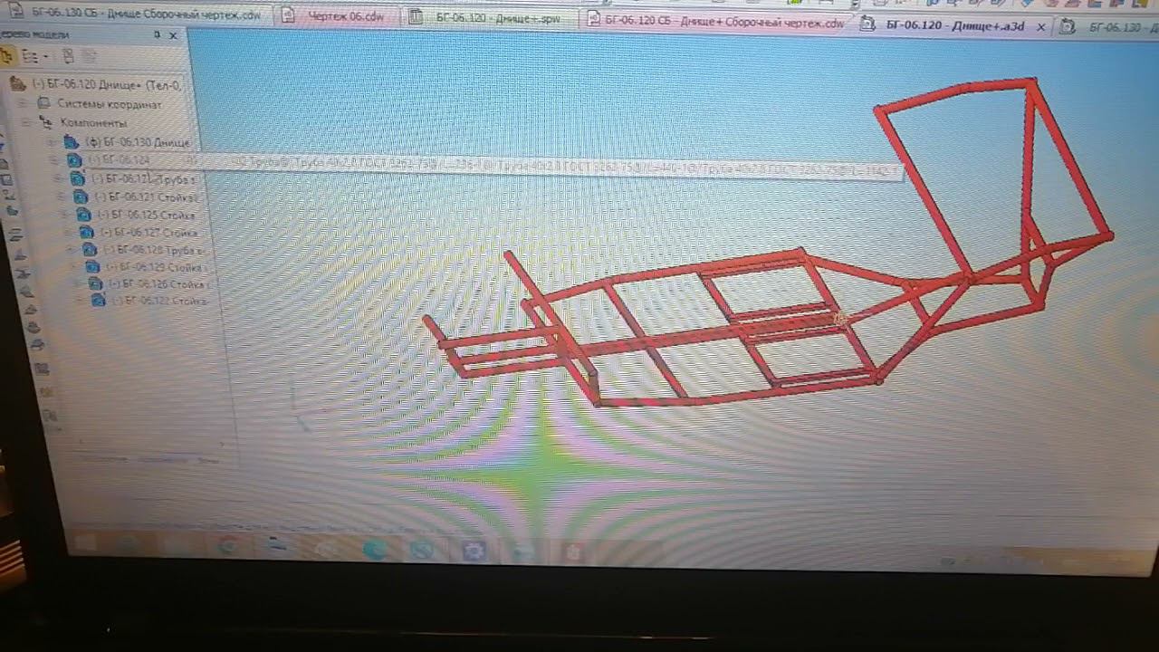 Чертежи двухместной багги Красная Стрела. Шаг №2.