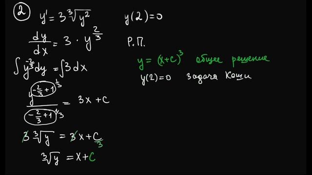 Урок 5. Часть 2.  Решаем дифференциальное уравнение и делаем проверку