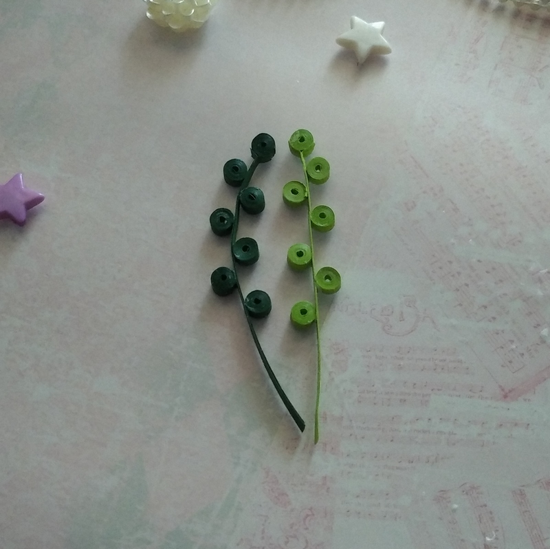 Мастер-класс по листьям в технике квиллинг. Круглые листики сделают даже начинающие