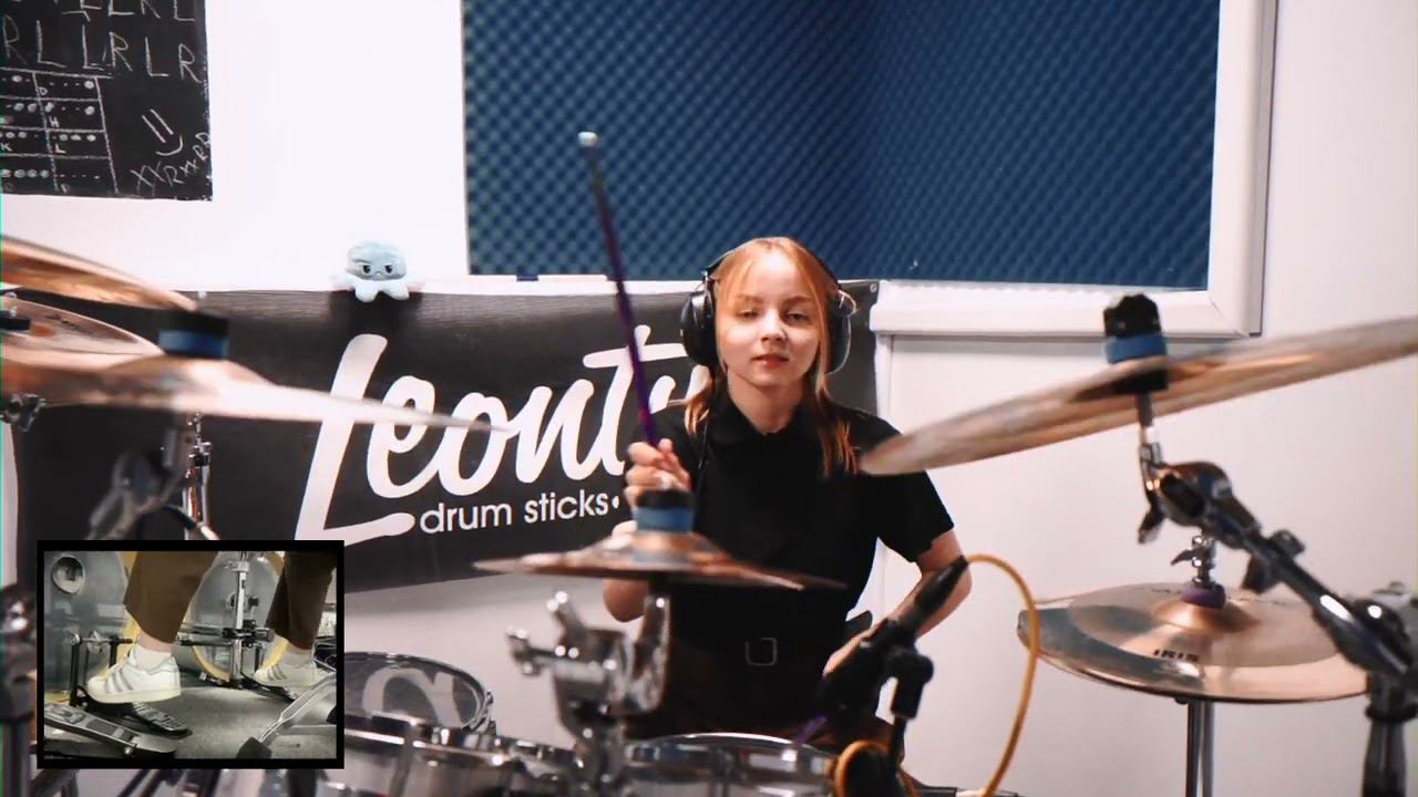 Конкурс Drummers United 2023, Алиса Шпенёва, 17 лет, Ярославль, Children of Bodom — Living Dead Beat