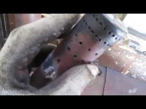 air heater on waste oil - калорифер ч.3