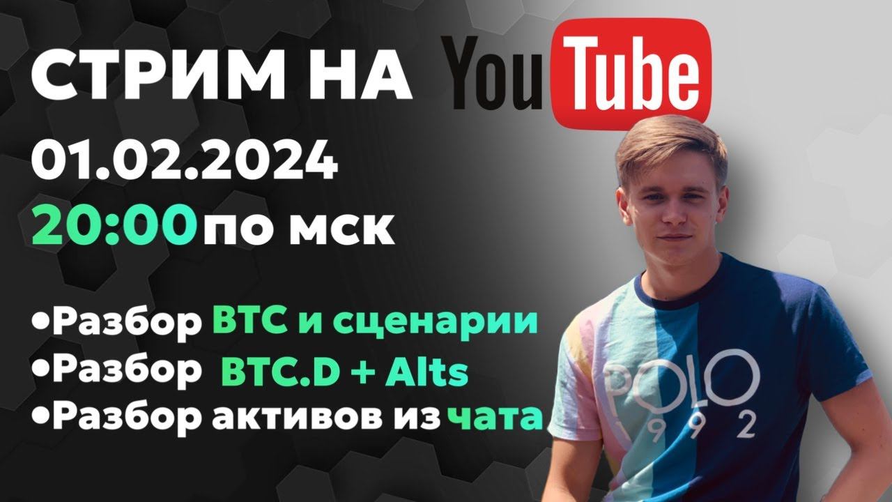 Разбор рынка криптовалют и дальнейшие планы + разбор активов из чата!