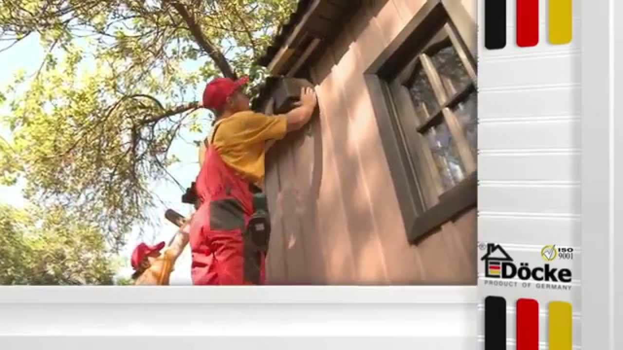 Учебный фильм Дёке. Монтаж сайдинга