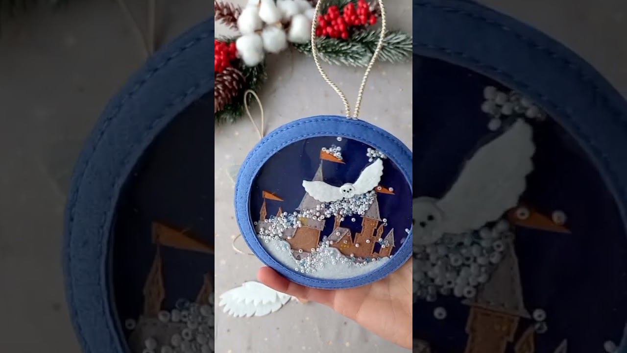 Елочные игрушки для волшебной елки в стиле Гарри Поттер