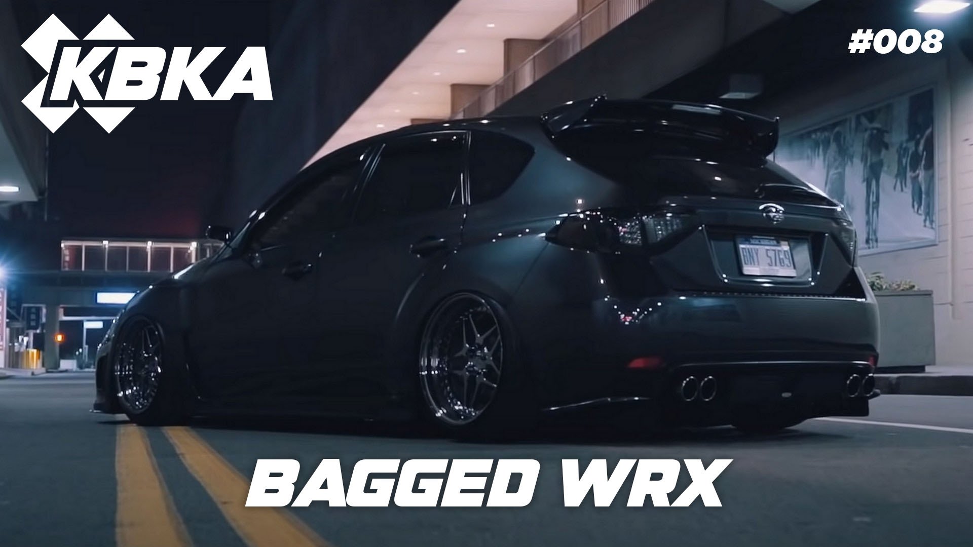 Subaru WRX Bagged ✖ На улицах Детройта
