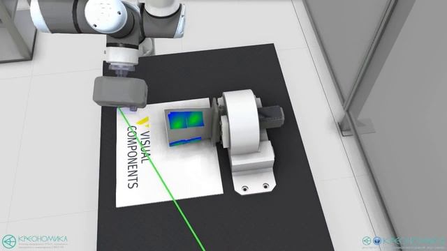 Институт Креономика. Визуализация РТК и технического зрения.