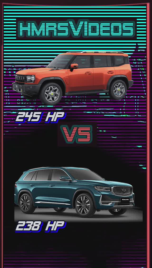 Geely Monjaro vs Jetour T2 0-100