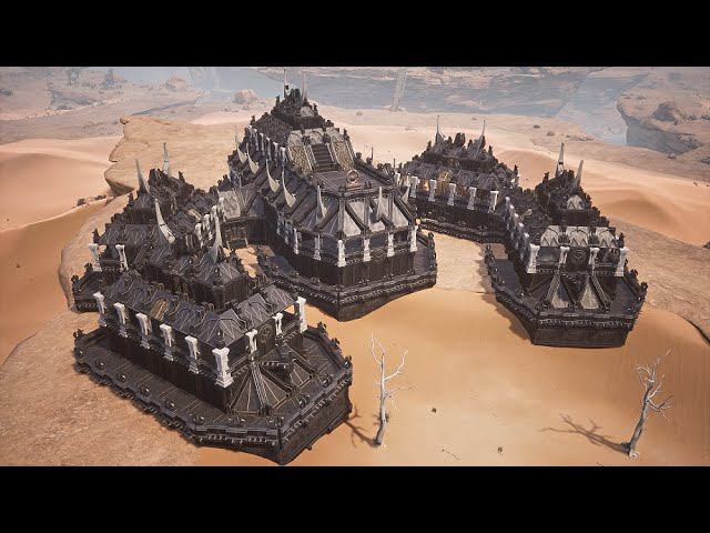 как построить базу в пустыне- Conan Exiles age of sorcery