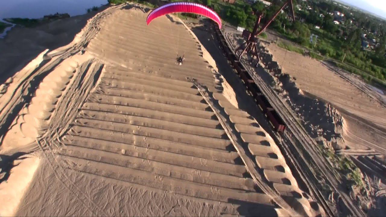 Полеты на параплане с мотором 2010