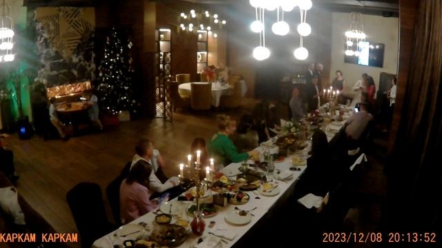 Свадьба Чарли и Гали в ресторане