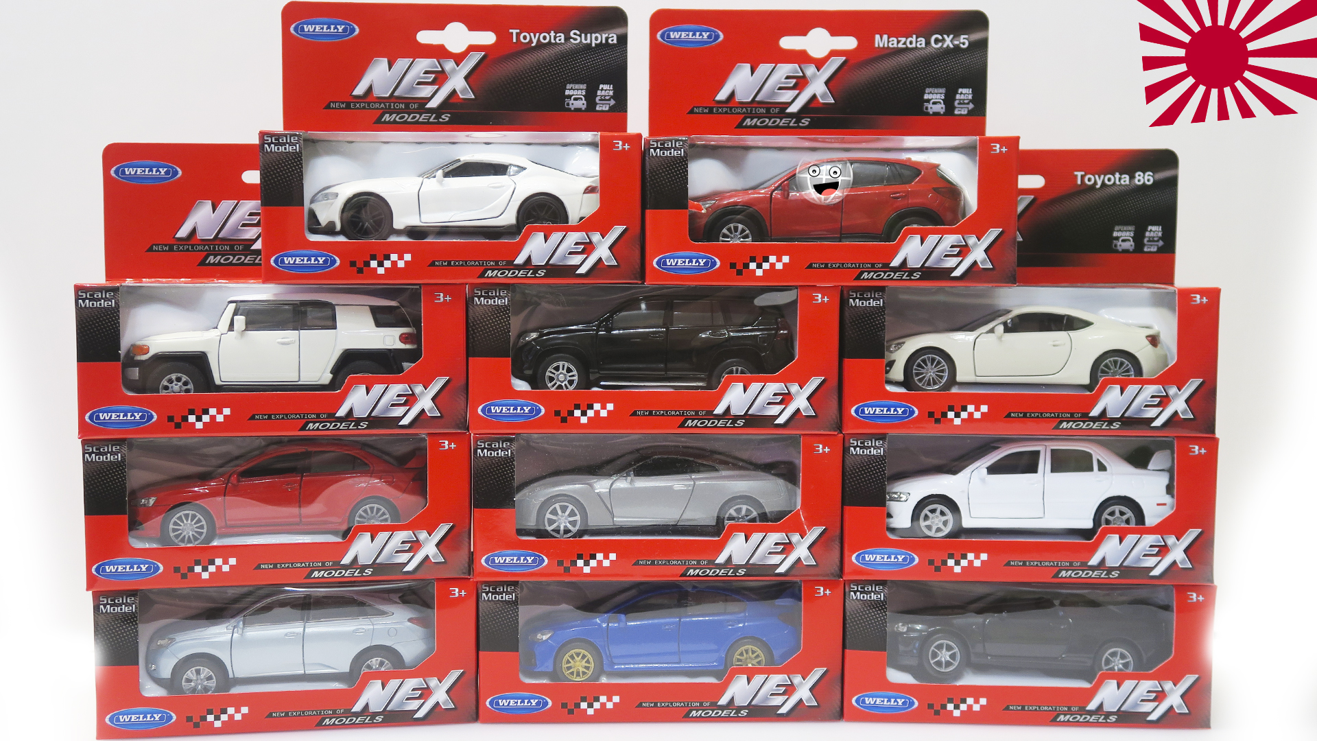 🚘 АВТОЧЕТВЕРГ! ТОП Японского автопрома машинки Welly