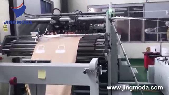 JMD-33DRP / JMD-45DRP Автоматический комплекс для производства П-пакетов с плоской ручкой