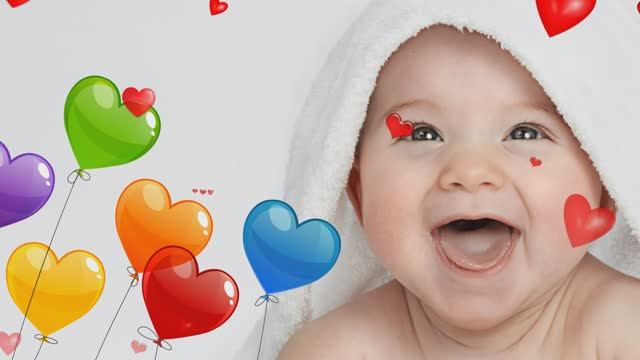 С рождением ребенка / доброе приятное поздравление с новорожденным