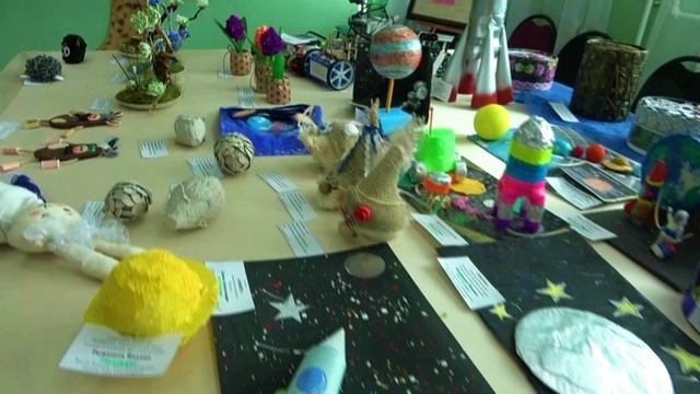 Выставка декоративно-прикладного творчества в рамках районного Фестиваля детского творчества-2021