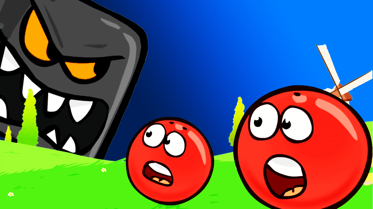 КРАСНЫЙ ШАРИК против чёрного квадрата ЧАСТЬ #2 игра Red Ball 4 на канале Мистер Игрушкин