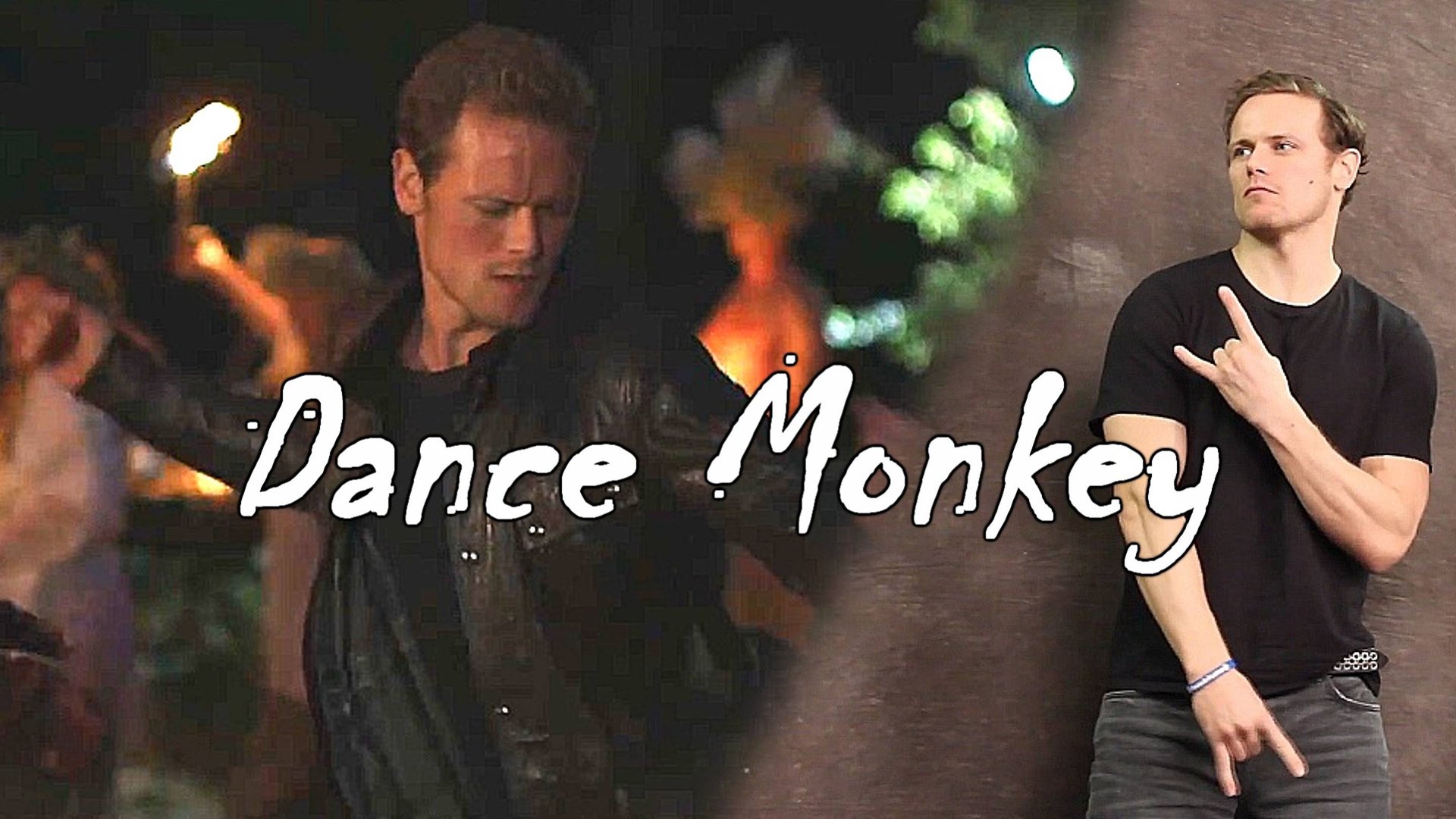 Сэм Хьюэн ТАНЦУЙ ОБЕЗЬЯНКА (Кавер Джей Фла) Sam Heughan MONKEY DANCE (Tones and I Cover by J.Fla)